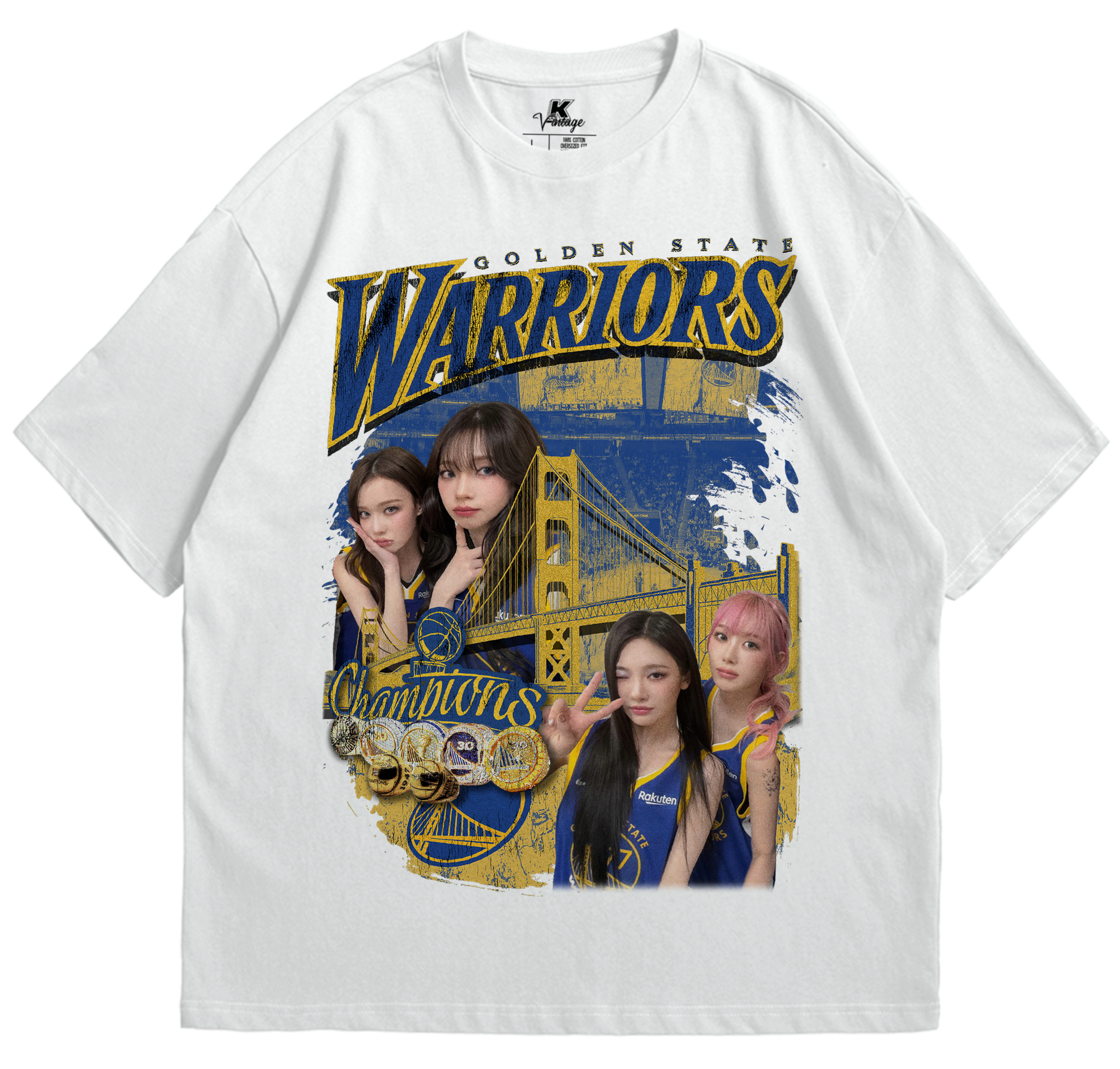AESPA Basketball Inspired Vintage T-shirt – KVINTAGE